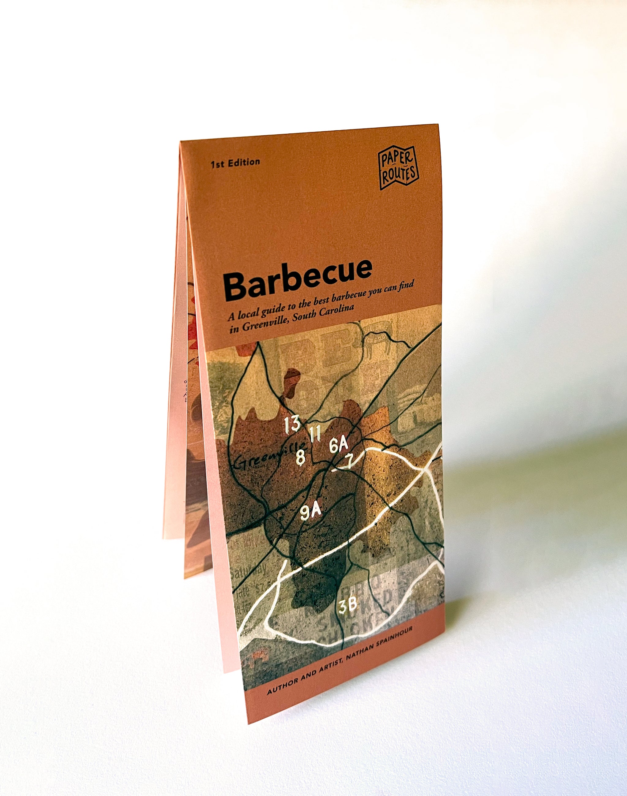 Barbecue Map | Greenville’s Best BBQ Spots – Good Printed Things