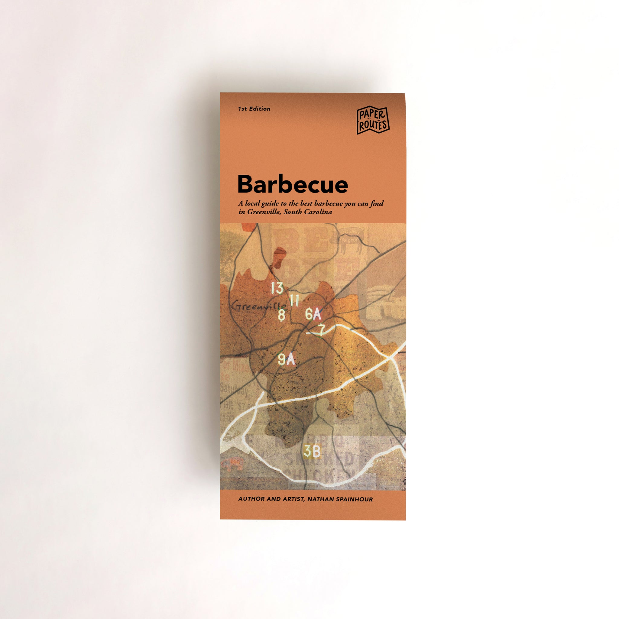 Barbecue Map | Greenville’s Best BBQ Spots – Good Printed Things